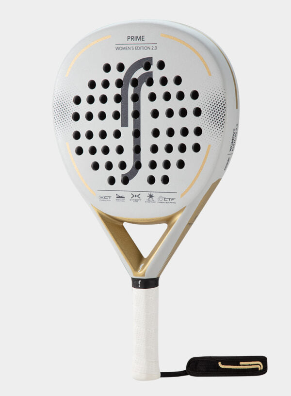 RS Padel Racket - Prime Women's Edition 2.0 - Off White – RS Sports Brasil